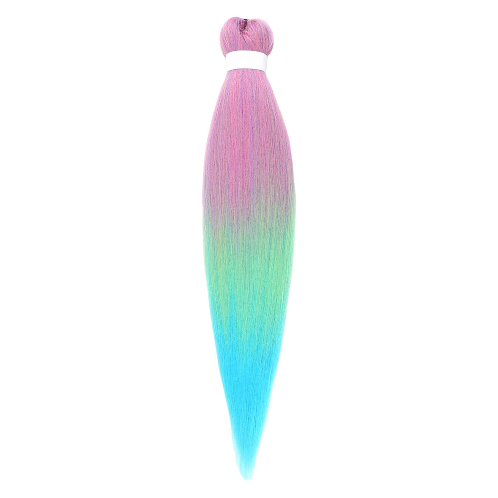 2Pcs Pre stretched Braiding Hair 42 Inch Long Purple Braiding Hair Pre ...