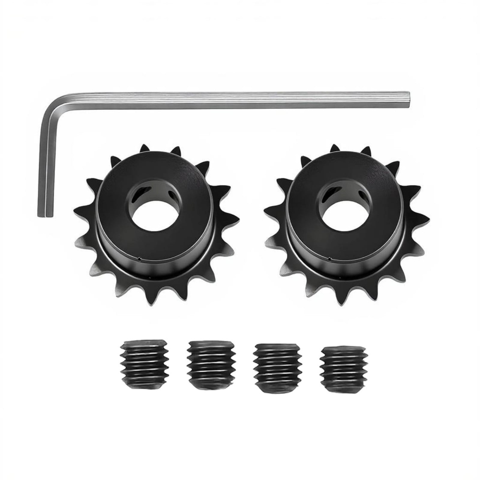 2Pcs Precisions Sprocket 15 Tooth Configuration with 10mm Hole Size for ...