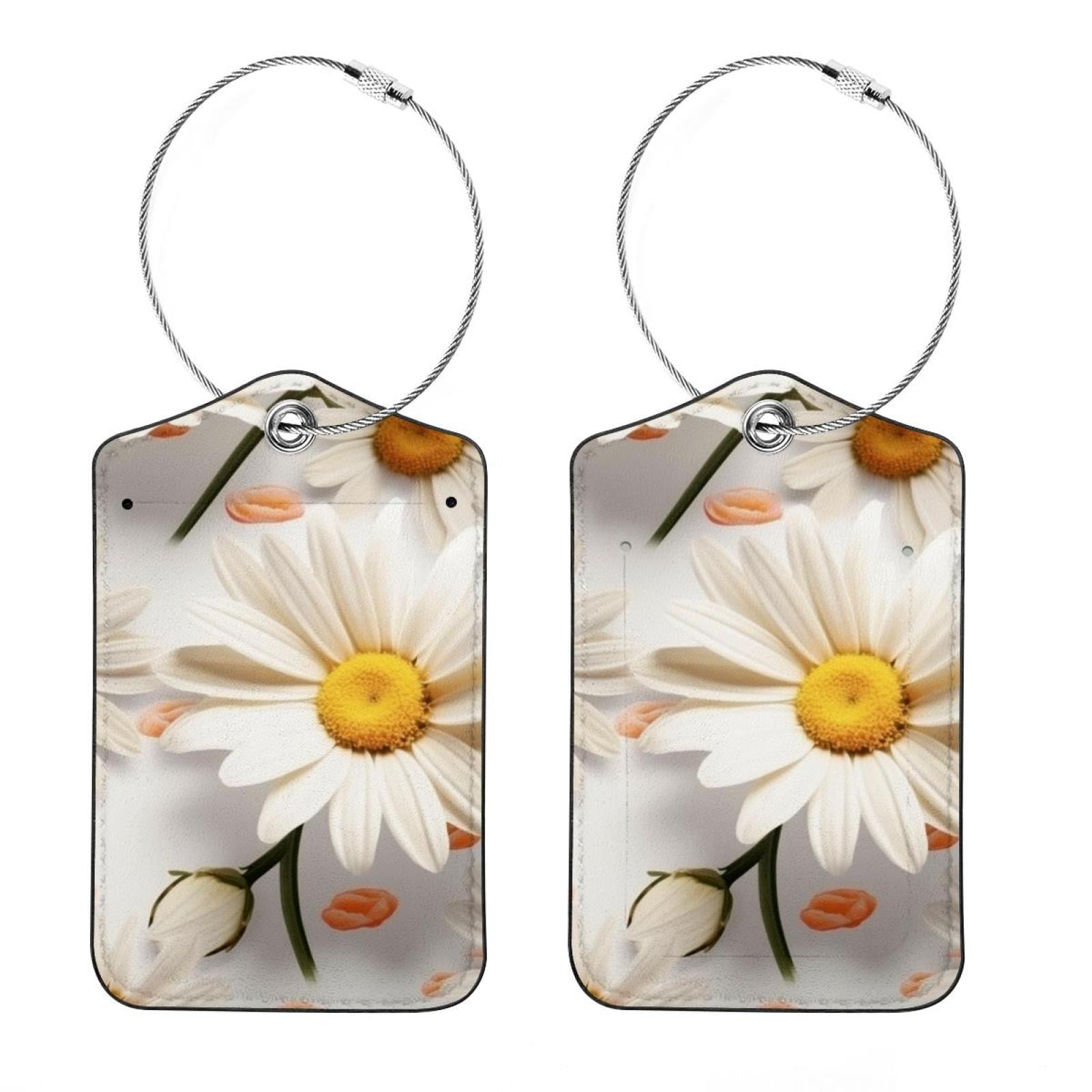 2Pcs Pretty Luggage Tags for Suitcase, Easy-to-Recognize Baggage Tags ...