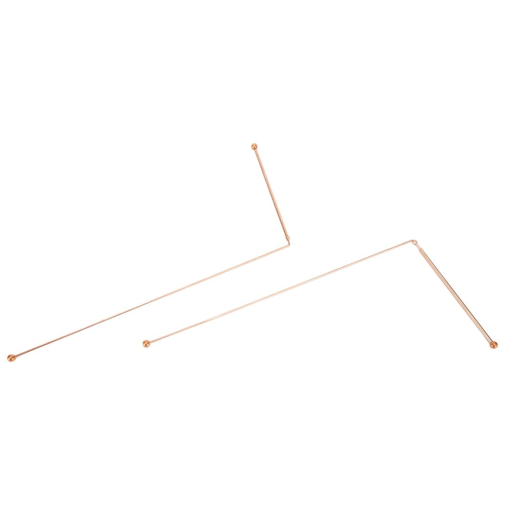 2Pcs Probe Rod 99.9% Copper Probe Rod For Water Detection And Treasure ...