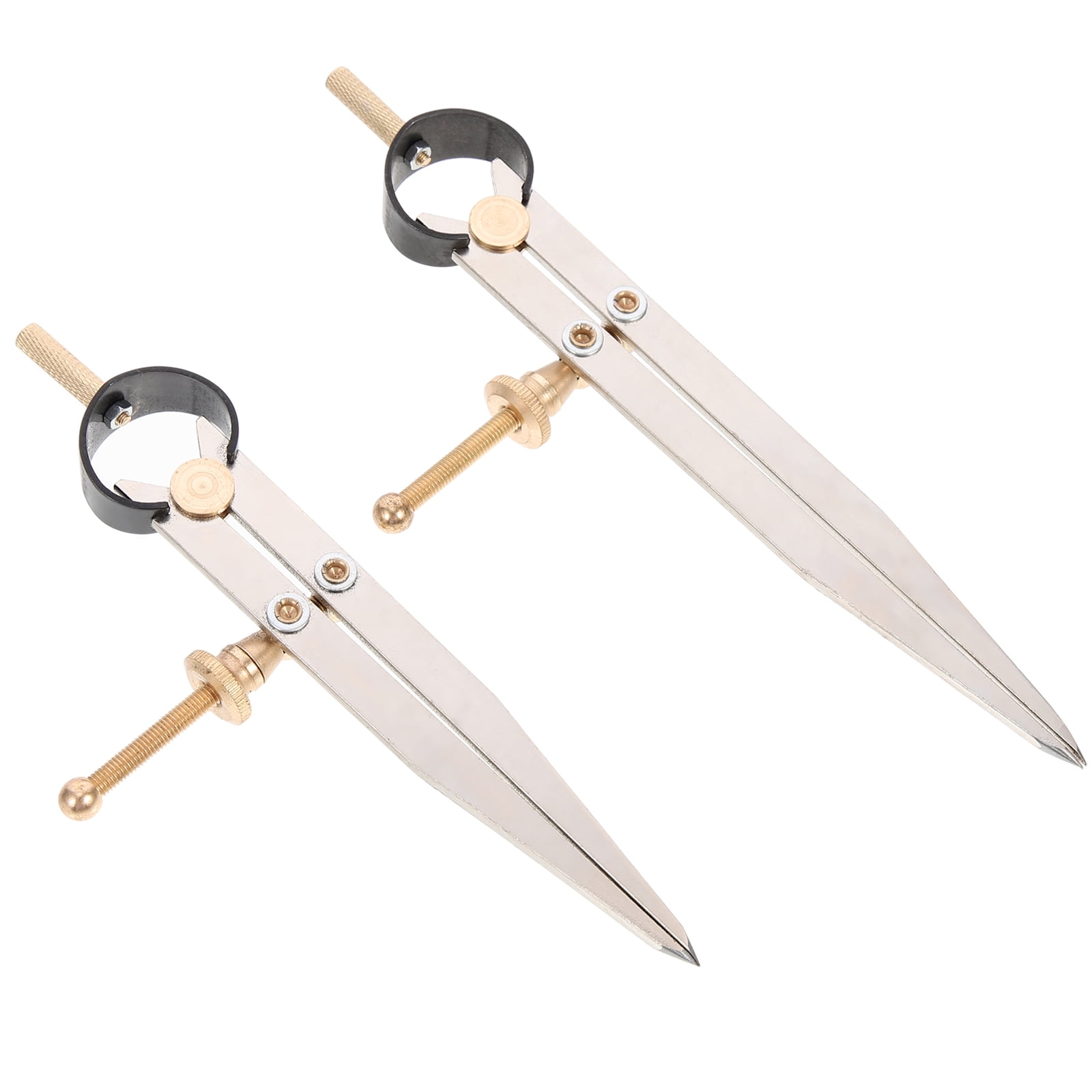 2Pcs DIY Leather Dividers Crafting Furniture Compasses Sewing Handmade ...