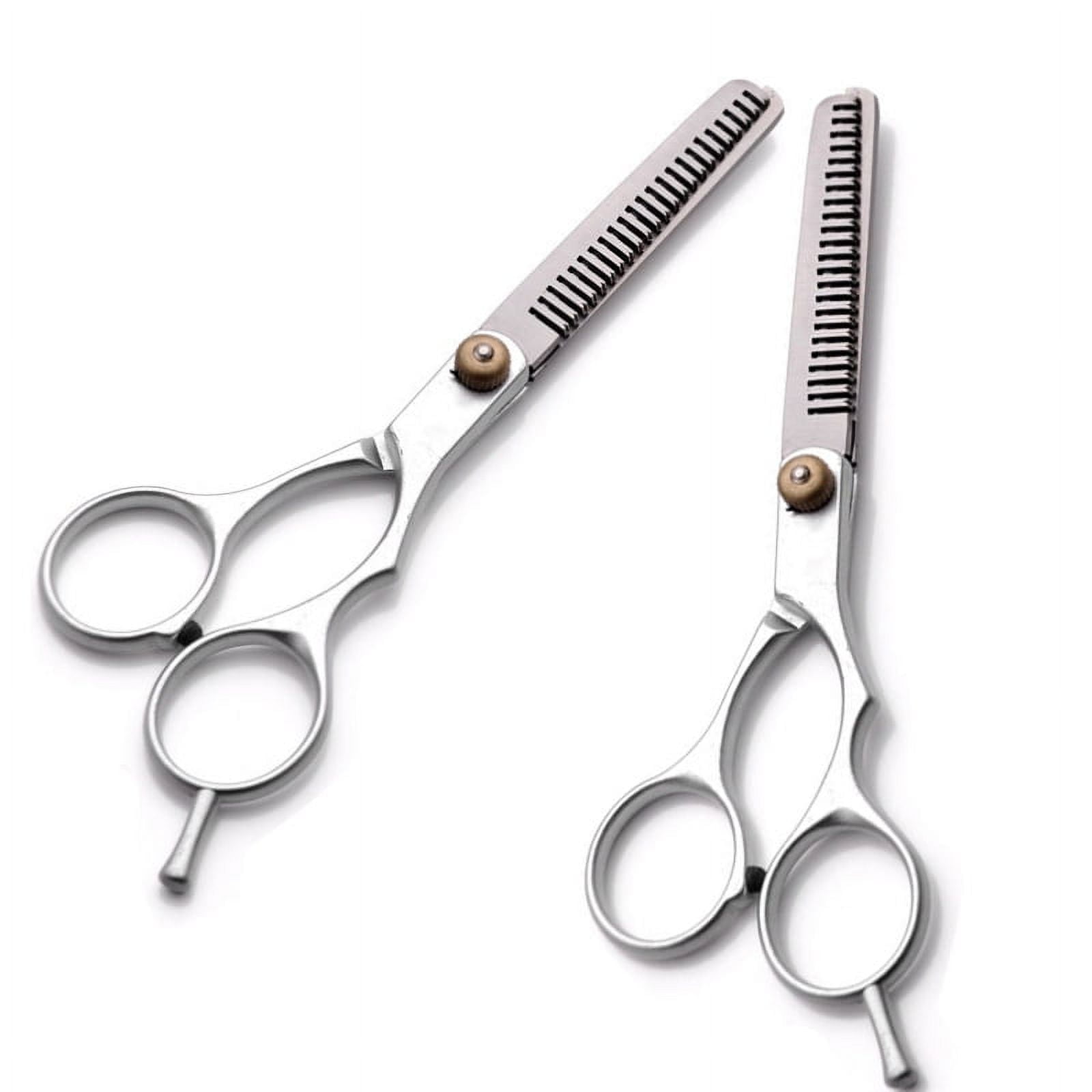 2Pcs Professional Hair Scissors Thinning Shears - Series Teeth Shears ...