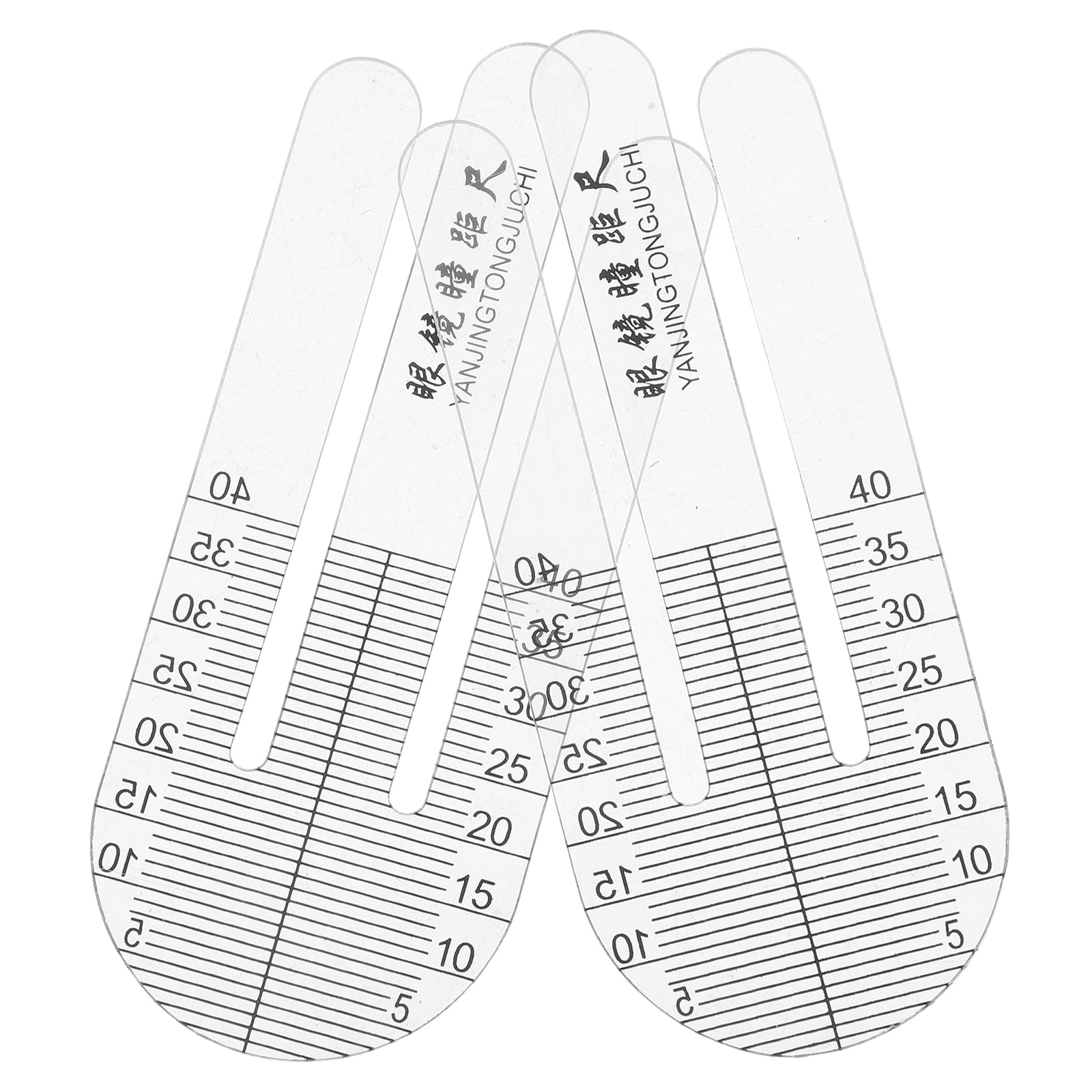 2Pcs Pupillary Distance Measuring Rulers Pupil Distance Ruler Eye ...