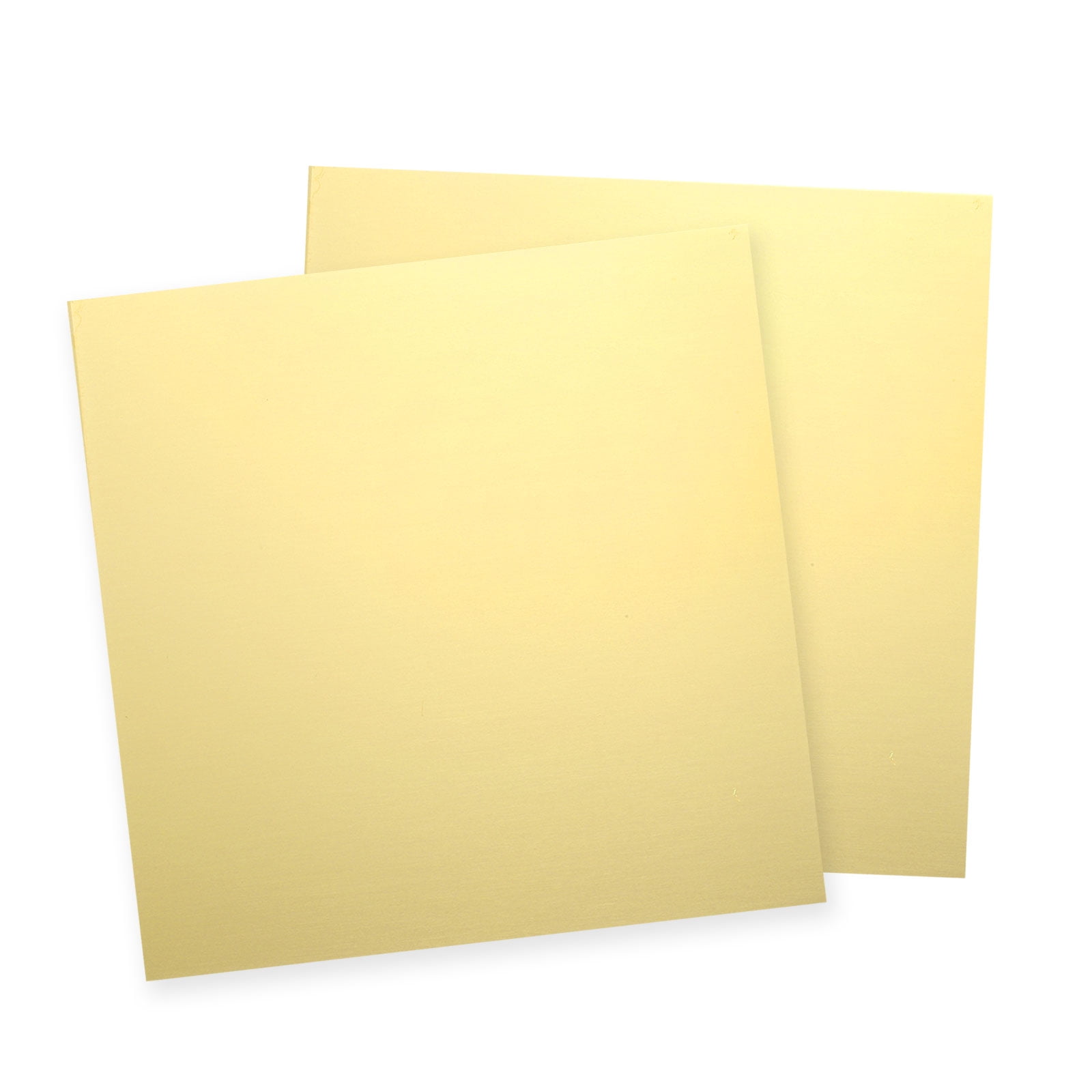 2Pcs Pure Brass Sheet, 2" x 2", 20 Gauge (0.8mm) Thickness, Metal Brass ...