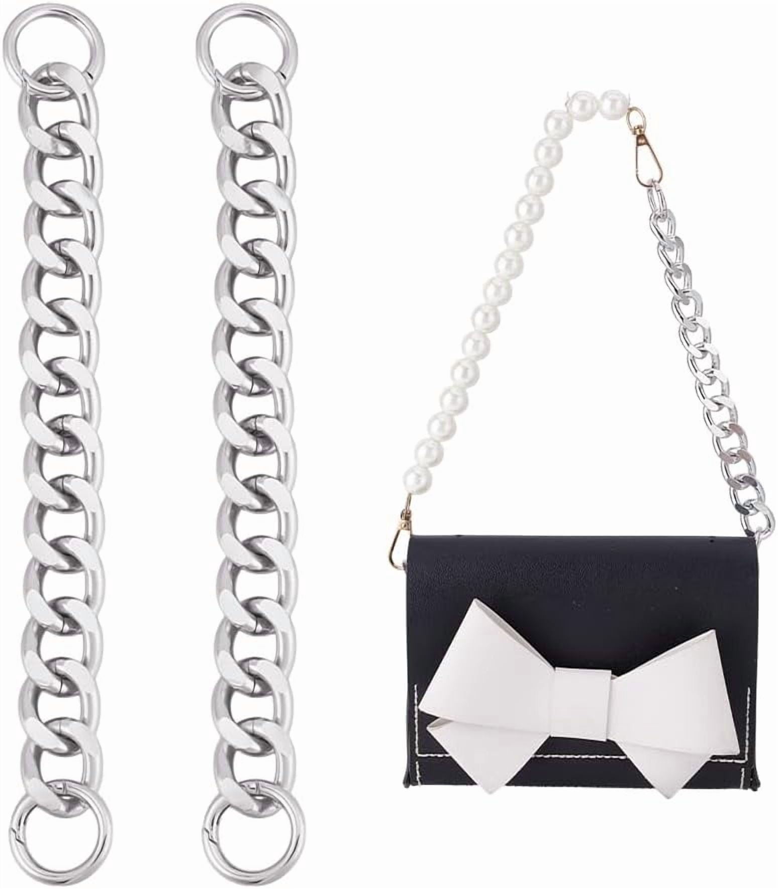 2Pcs Purse Extender Chain 7.87 Inch Purse Chain Strap Handbag ...