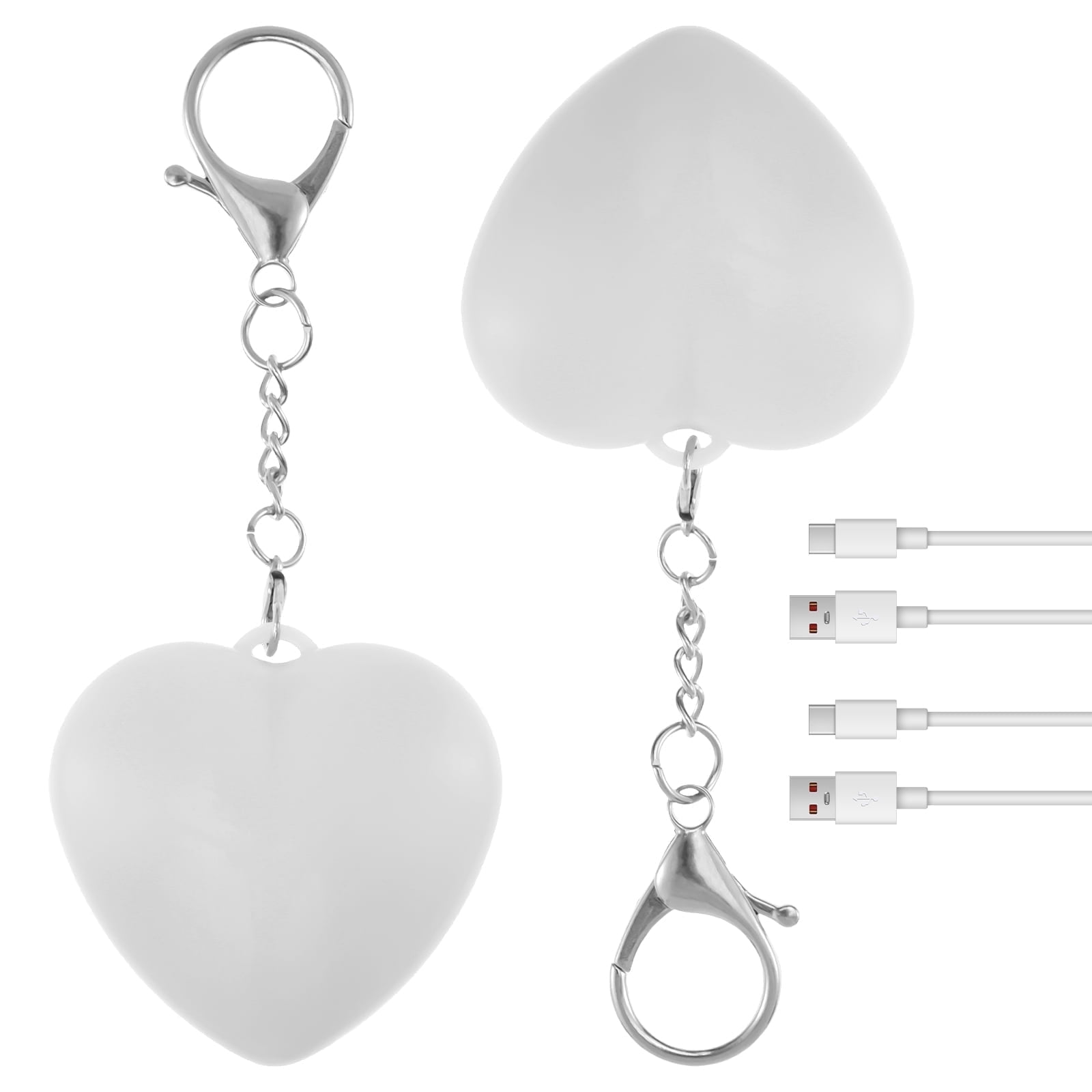2Pcs Purse Glow Heart Light,Purse Light Handbag Lights,Bag Lights for ...