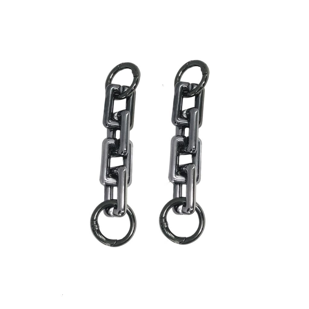 2Pcs Purse Strap Extender Chain 11.6cm Long PVC Bag Extension Chain ...