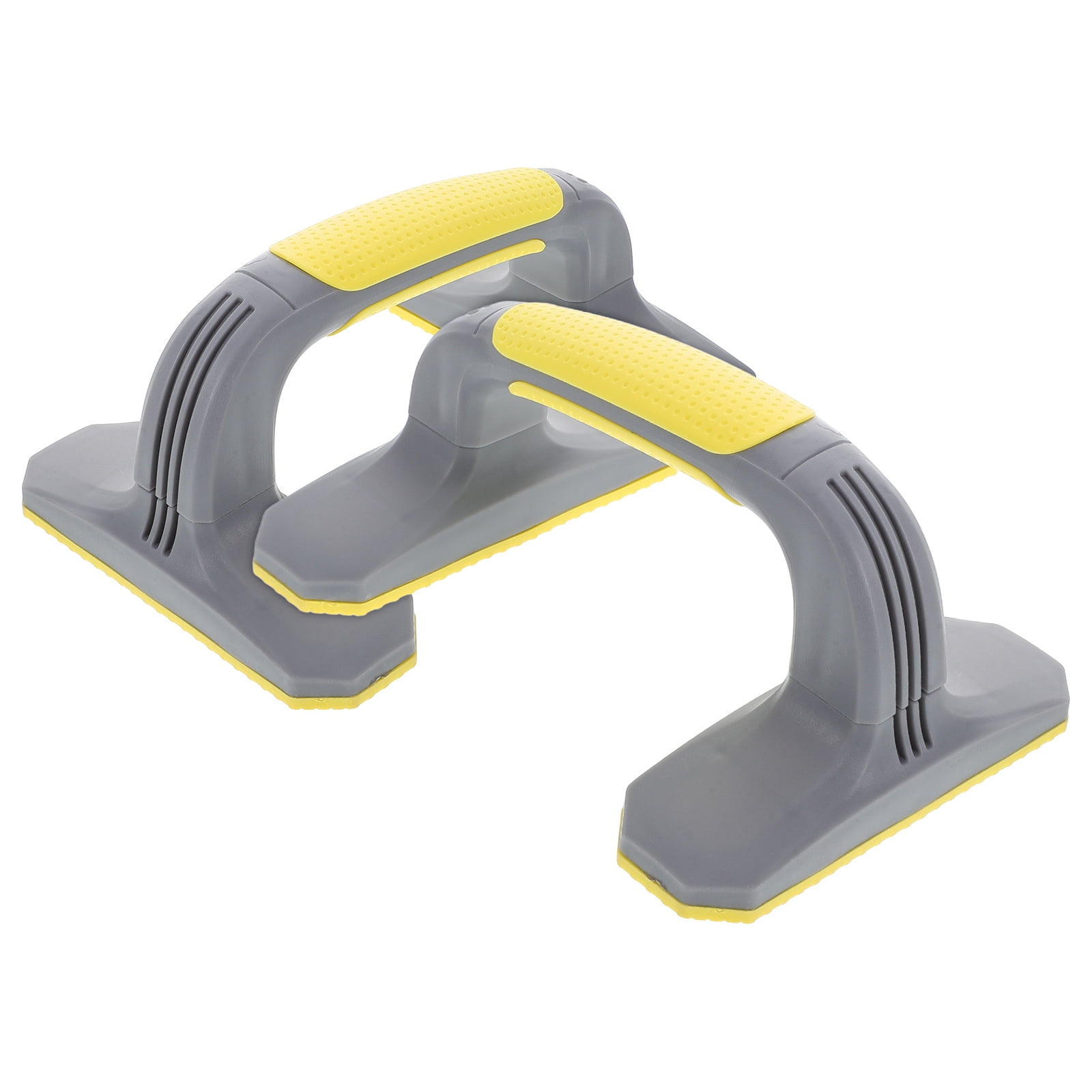 2 Pcs Outdoor Pushup Handles Assist Belt Hooks Work Man Yellow ...