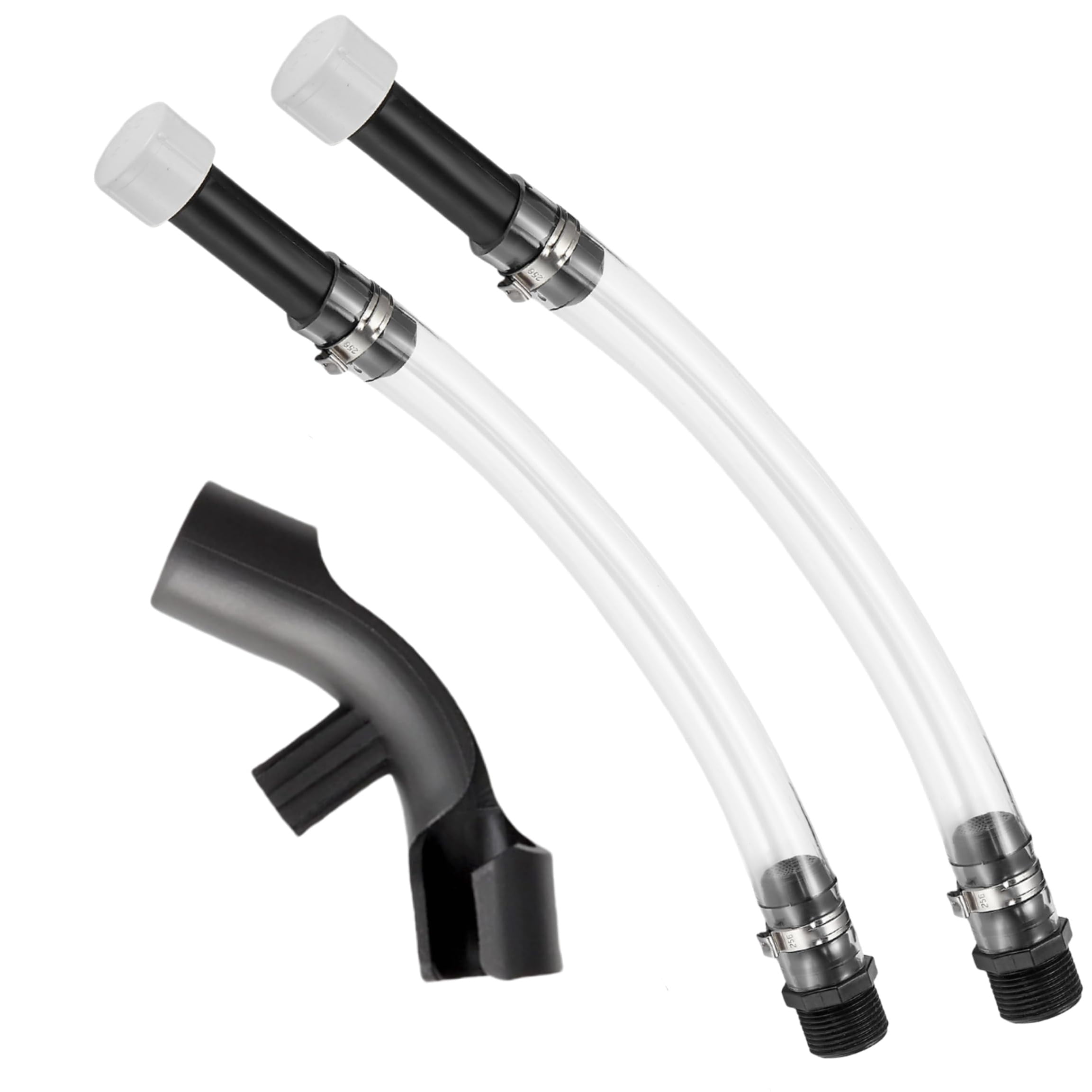 2 Pcs Racing Fuel Jug Hose with Upgraded X-shaped Hose Bender for Gas ...
