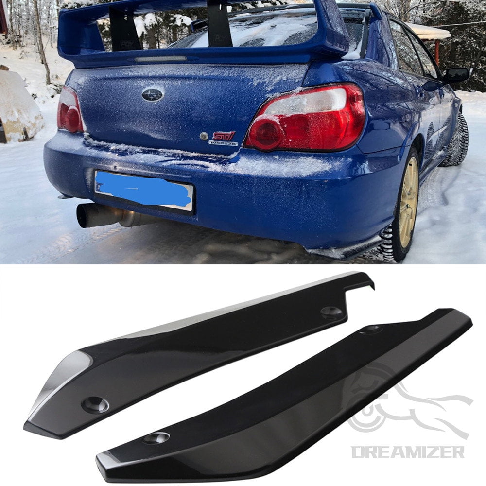 2Pcs Rear Bumper Diffuser Spoilers for Cars, Rear Bumper Canard ...