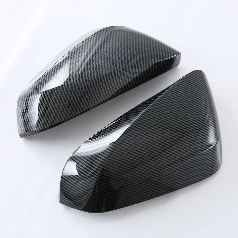 2Pcs Rearview Side Mirror Covers Cap For Lexus NX 250 350h 450h 2022 Right Hand Drive RHD Carbon ...