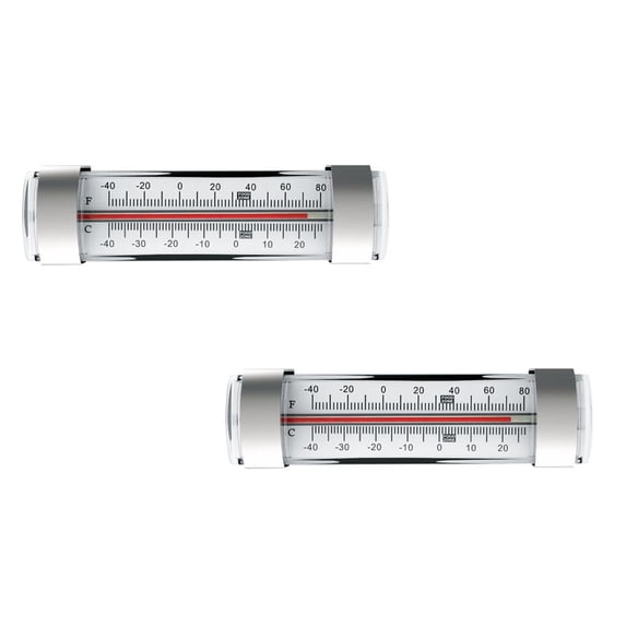2Pcs Refrigerator Kitchen With Bimetallic Cold Storage Freezer Freezer ...