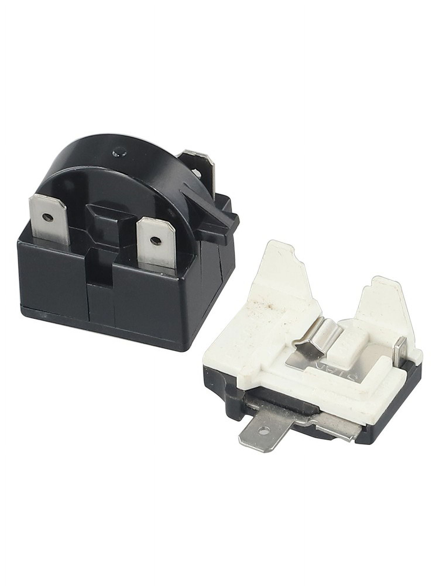 2Pcs Refrigerator PTC Relay Compressor Overload Protector 2 Pins ...