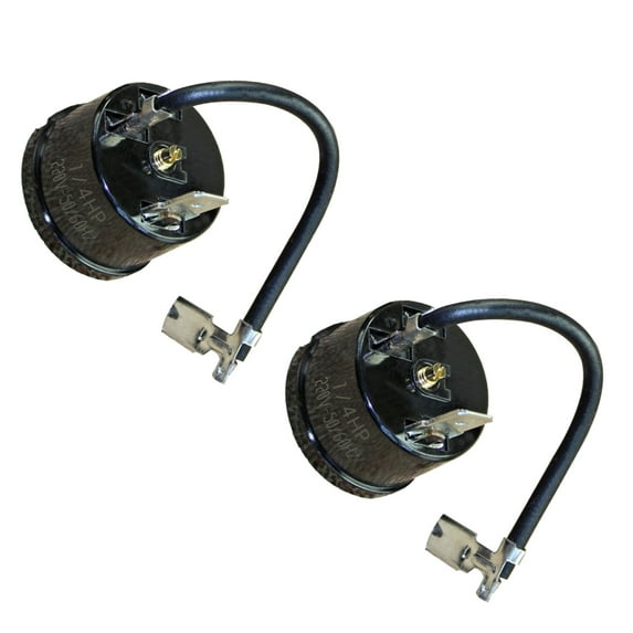 2Pcs Refrigerator Thermal Overload Protector Compressor Replacement ...