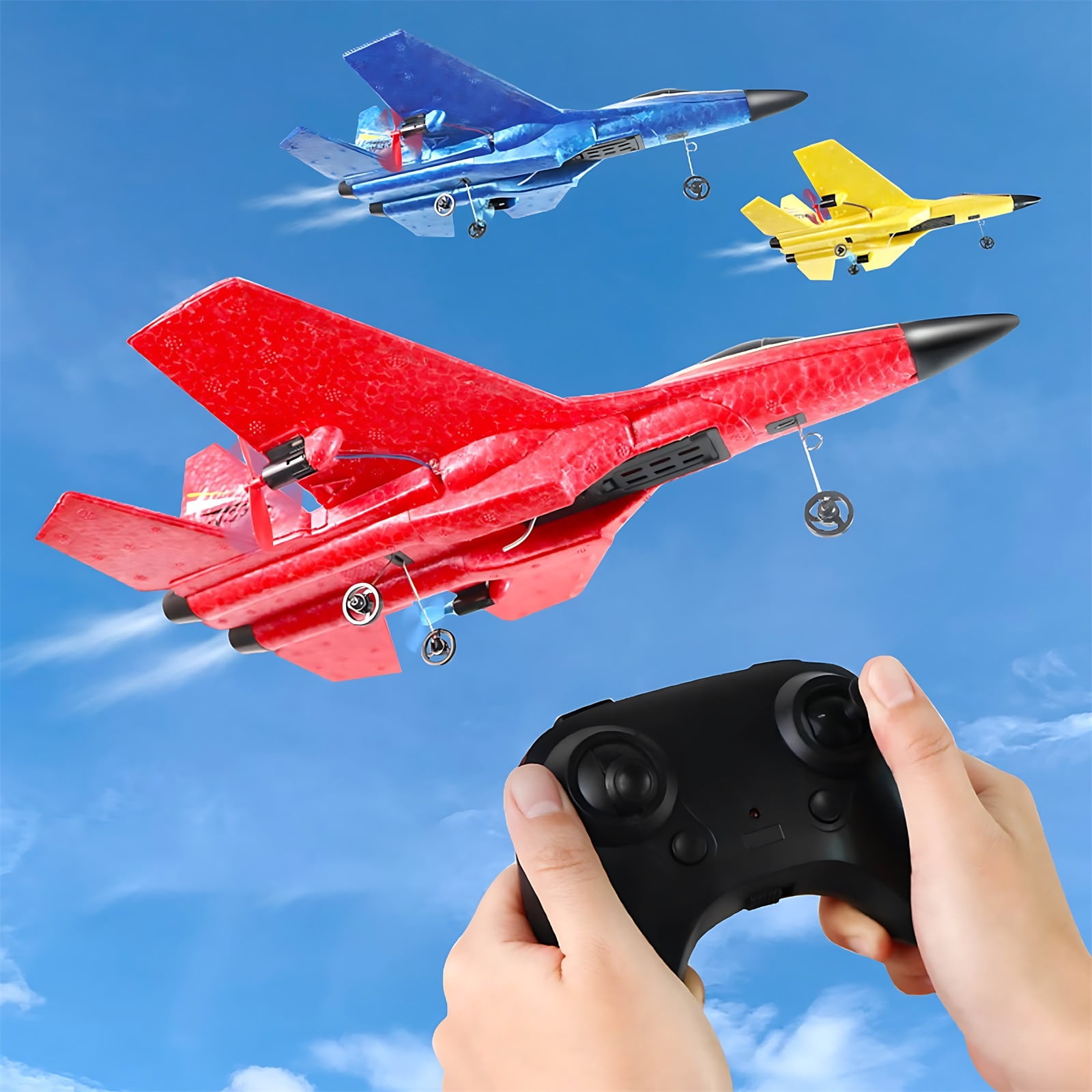 2Pcs Remote Control Airplane, Hobby Rc Airplanes, Glider Airplane 2025 ...