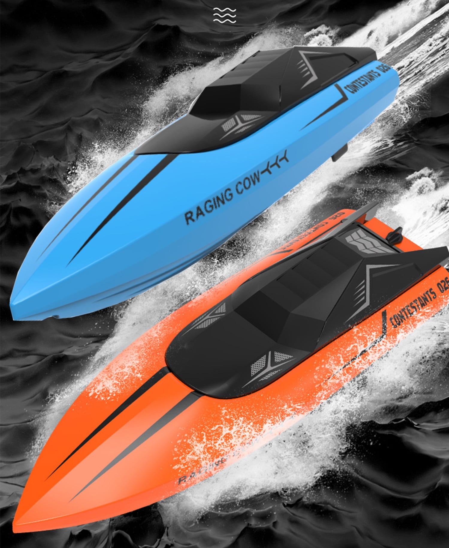 2Pcs Remote Control Boat Kids,Chainplus RC Boats for Boys&Girls,Toy ...