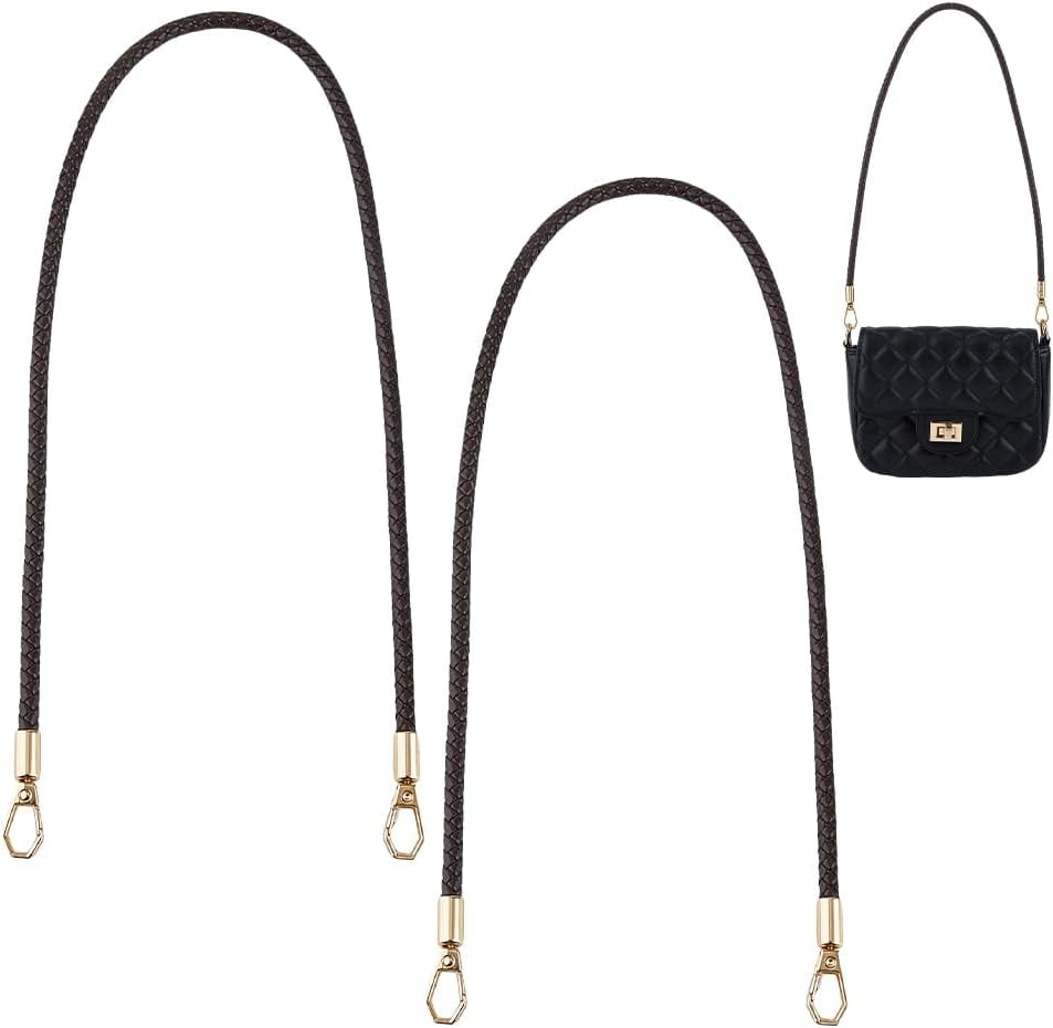 2Pcs Replacement Purse Straps 59.5cm Short Purse Replacement Strap PU ...