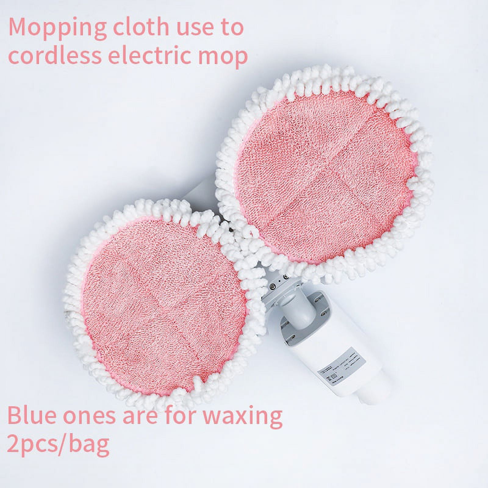 2Pcs Replacement Steam Mop Cloths Electric Mop Cleaning Pads for 8 and ...