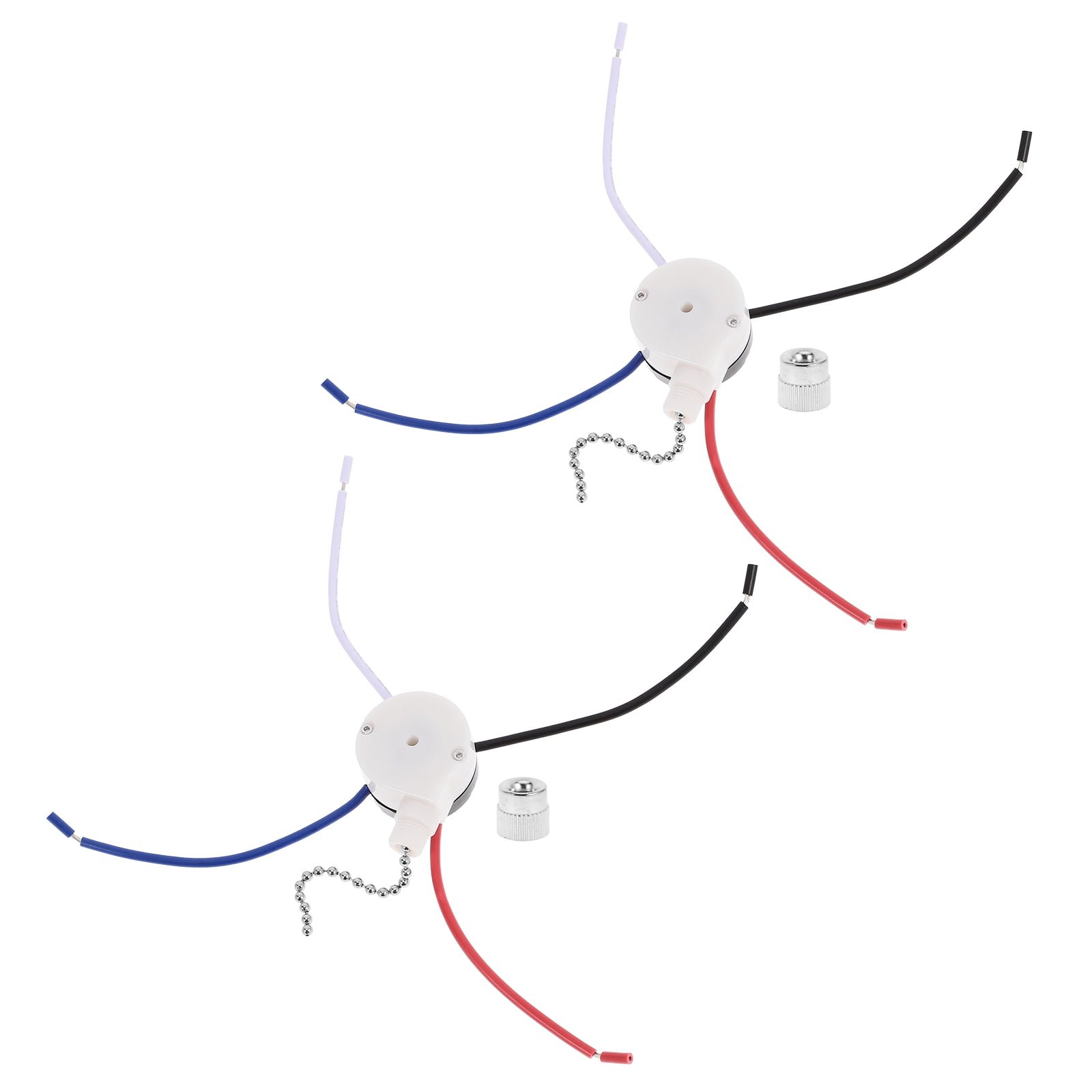 2Pcs Replacement Switch for Ceiling Fan Pull Chain Control Hanging Fan ...