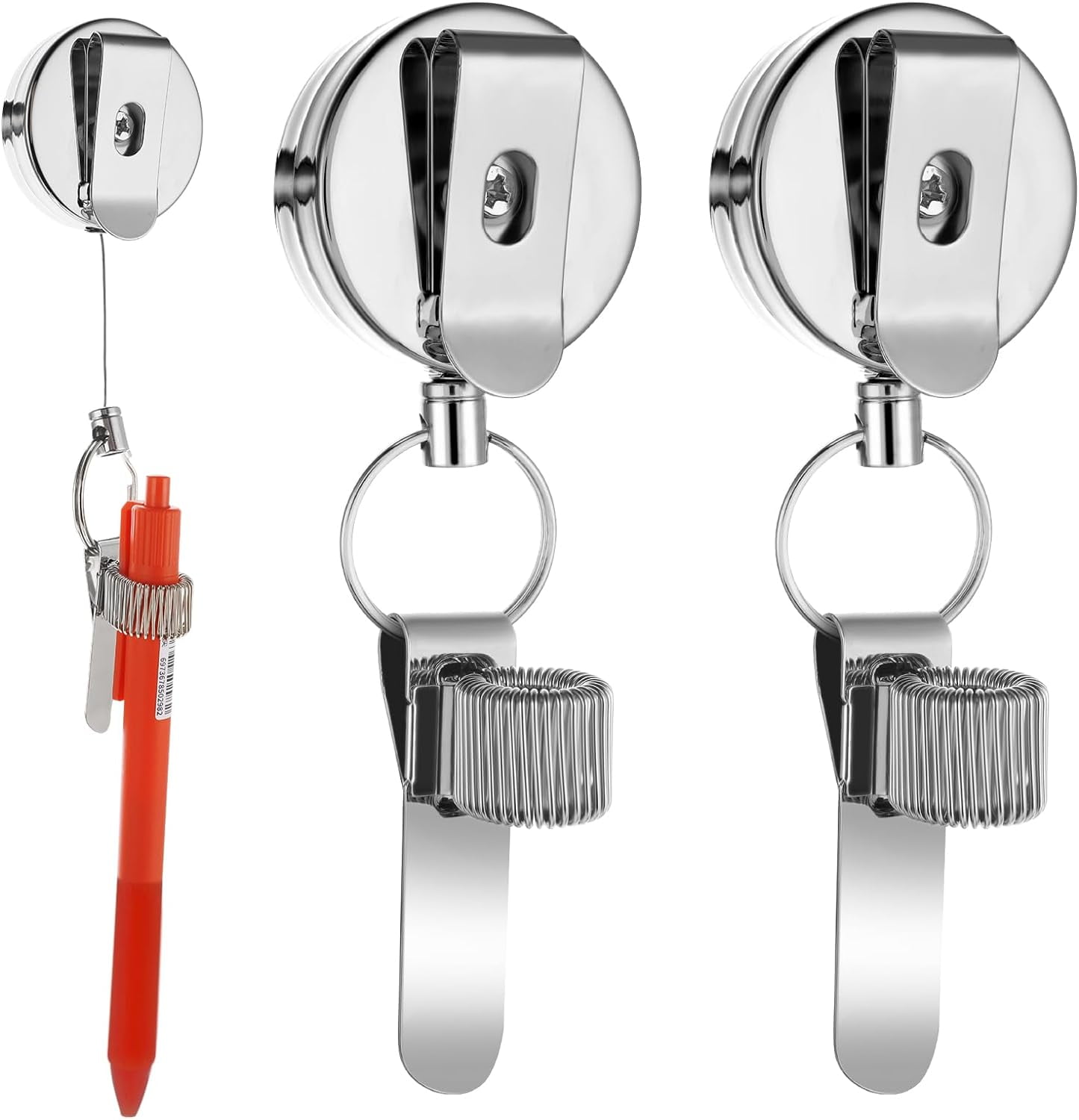 2Pcs Retractable Pull Pen Pencil Holder Retractable Pen Holder for ...