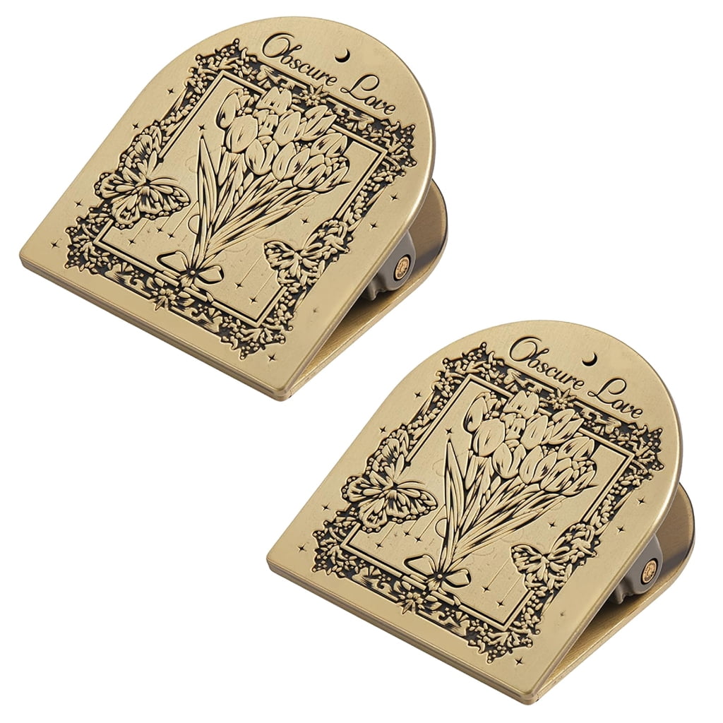 2Pcs Antique Document Clip Decorative Scrapbooking Clip For Notebook ...