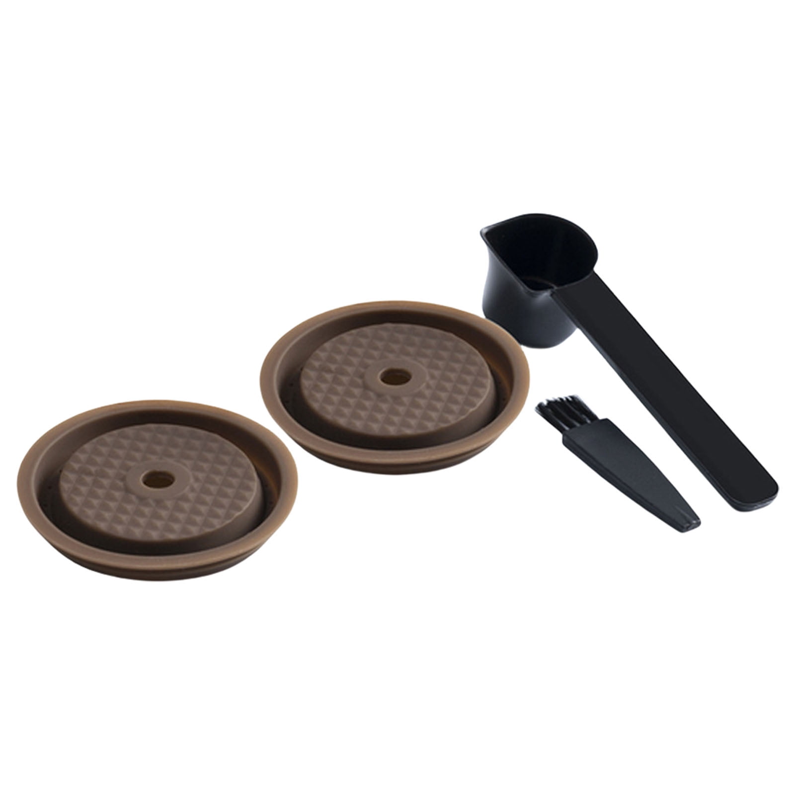 2Pcs Reusable Coffee Pods Lid For Coffee Pods Grade Silicone Caps For ...
