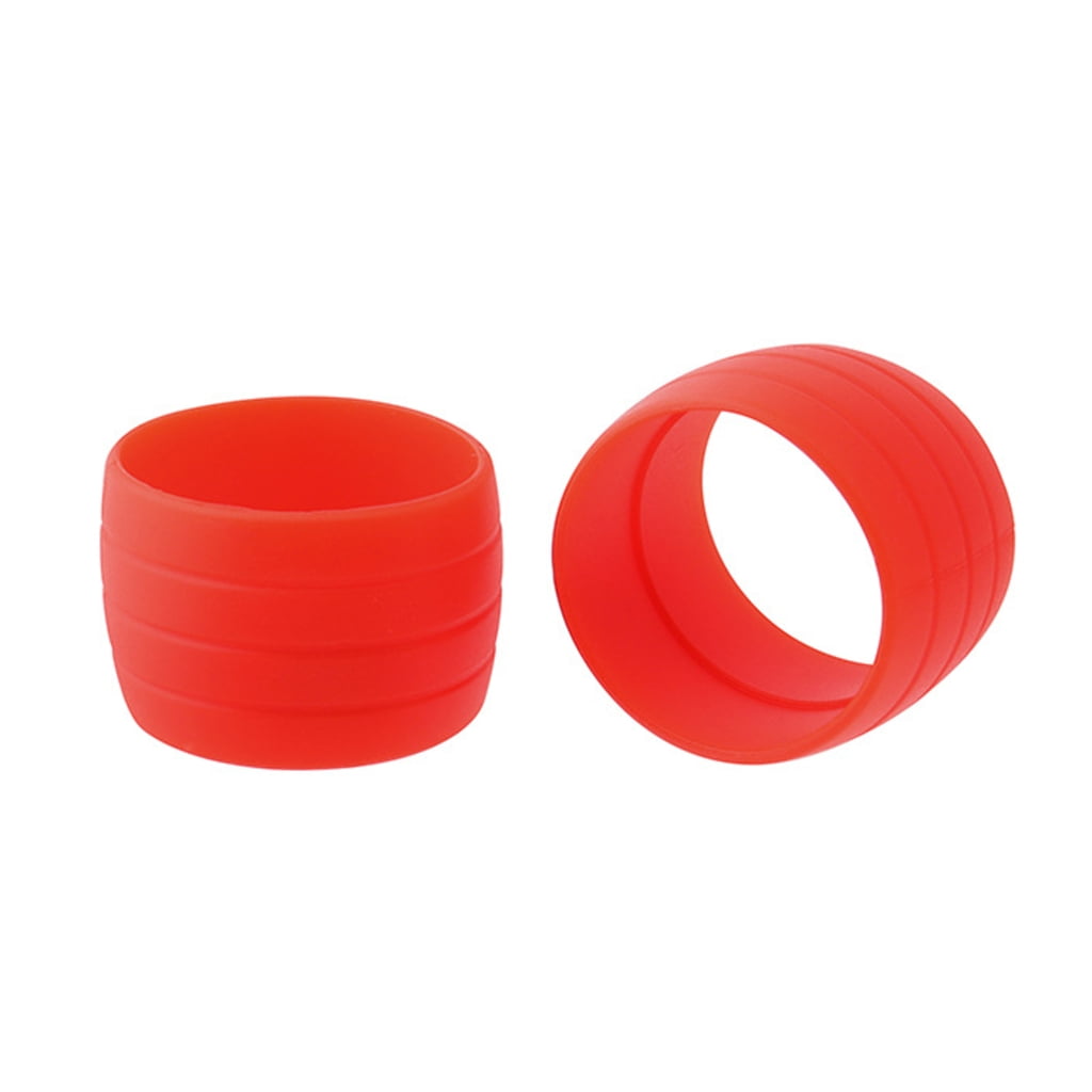 2Pcs Road Bike Handlebars Tape Fixing Rings Silicone Elastics Fasten ...