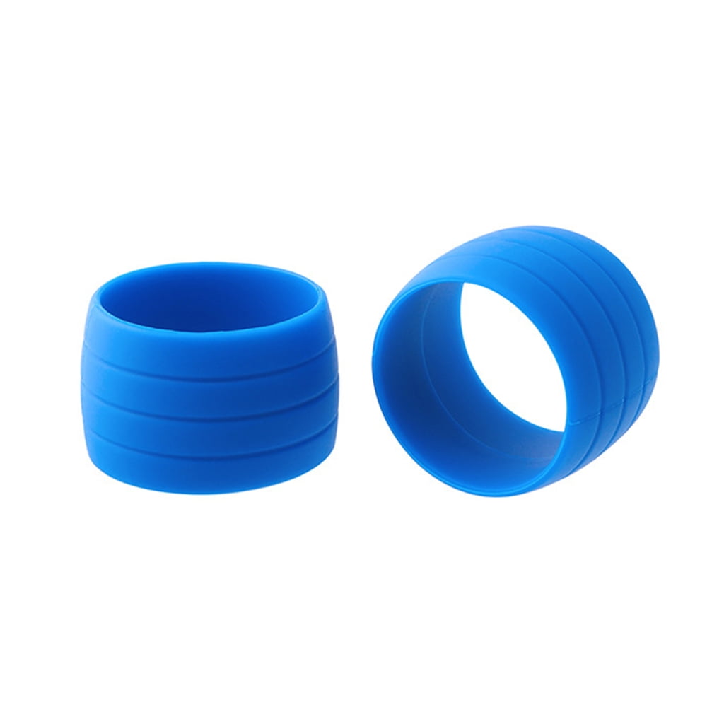 2Pcs Road Bike Handlebars Tape Fixing Rings Silicone Elastics Fasten ...