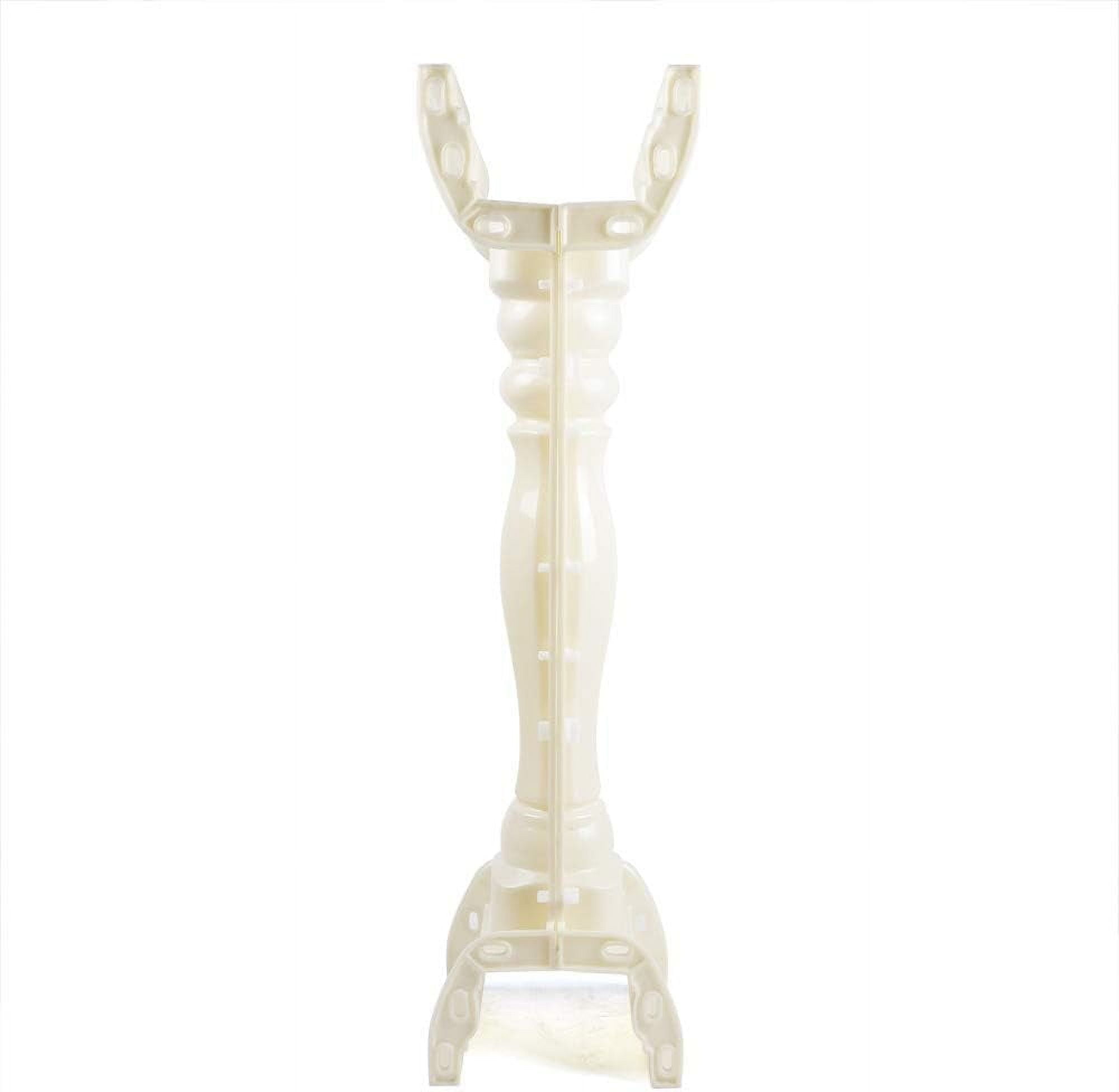 2Pcs Roman Column Mold, 35" Railing Moulds Balustrade Mold Plastic ...