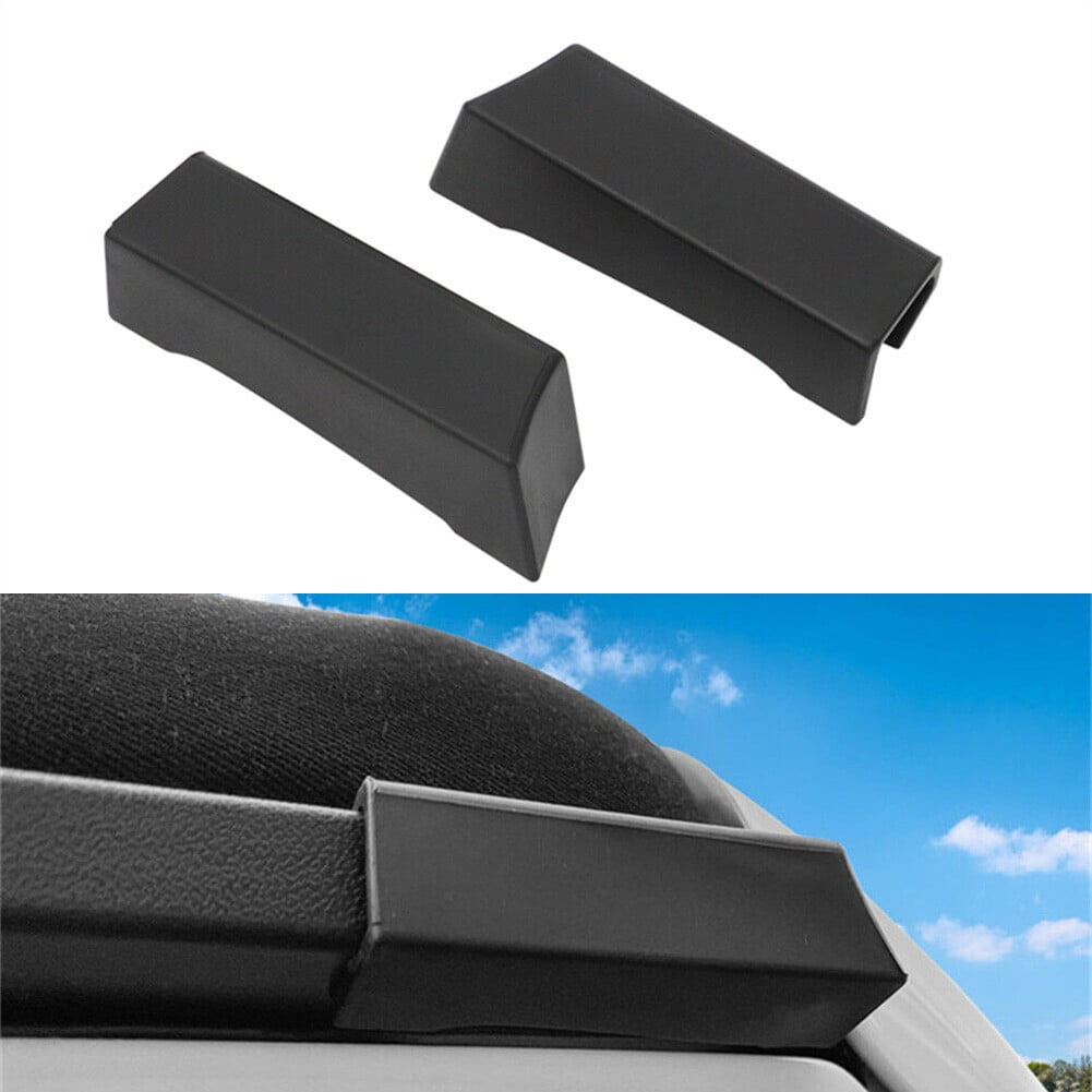 2Pcs Roof Rain Gutter Extension Diversion Car Top Roof Rain Gutter For ...