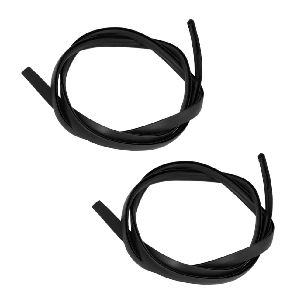 2Pcs Roof Strip Moulding Trim Drip Weatherstrip Left and Right Side ...