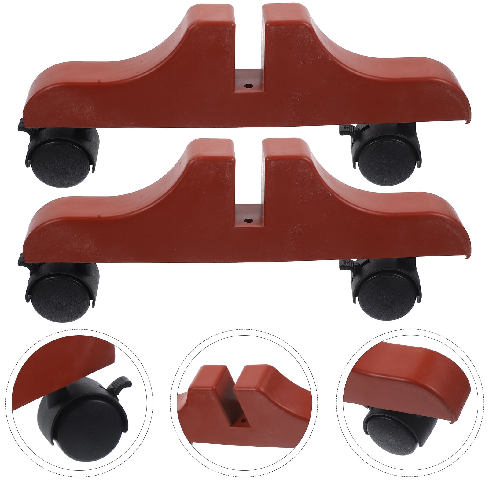 2Pcs Room Divider Stand with Wheels Plastic Room Divider Stand ...