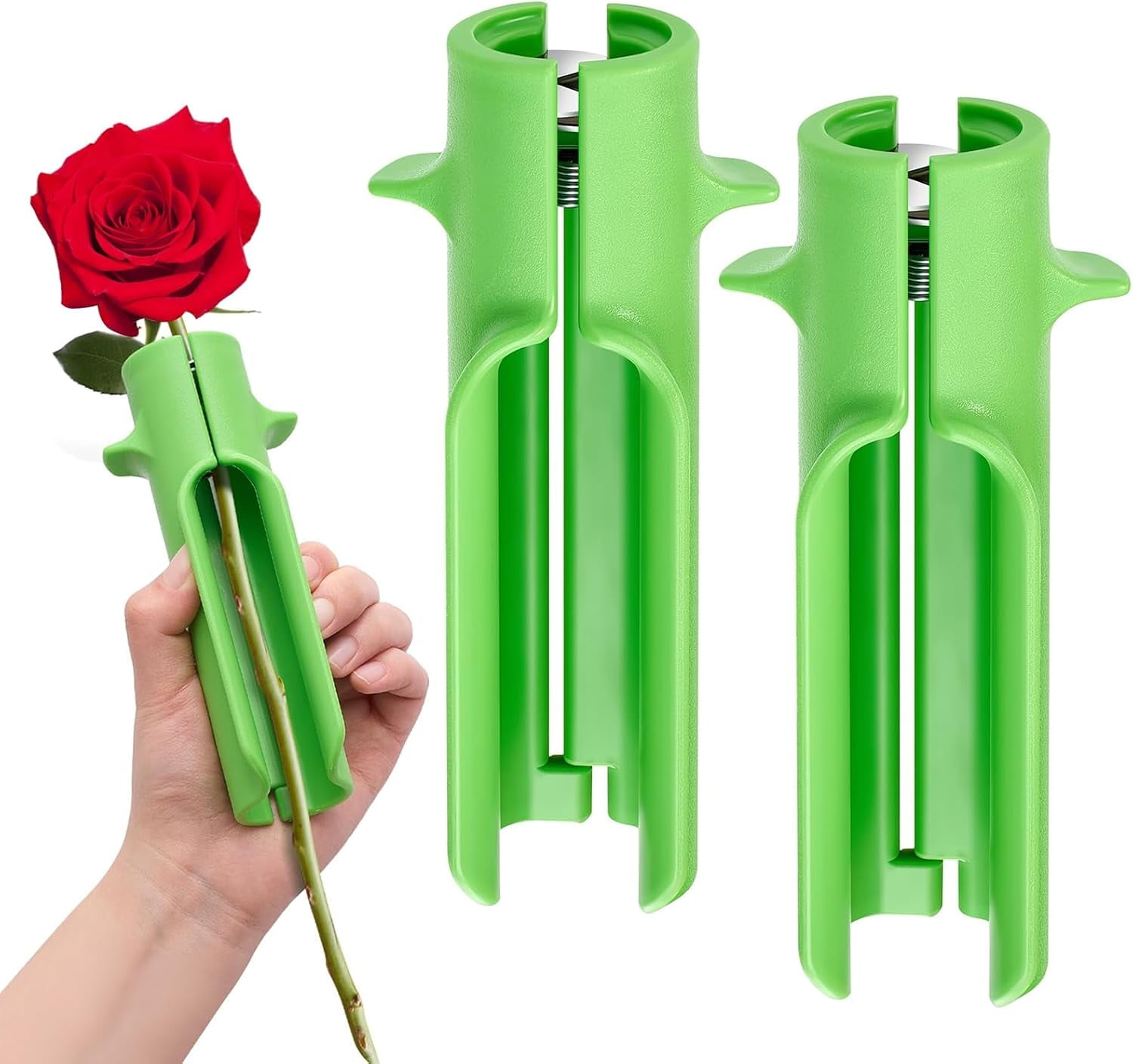 2Pcs Rose Thorn Stripper Tool, Rose Cleaner Tool used to remove Leafs ...