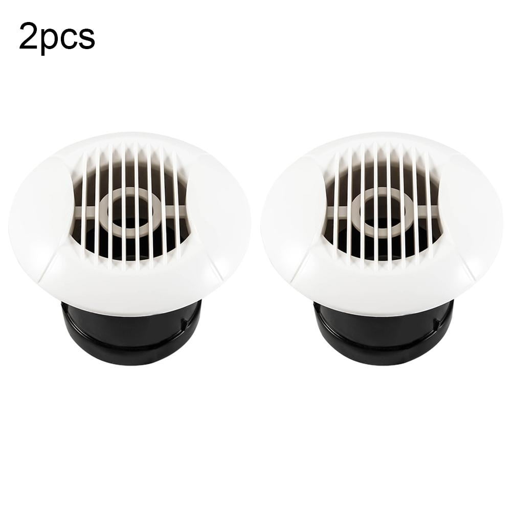 2Pcs Round Abs Vent Covers for Home: Easy Install, Clean & Versatile ...