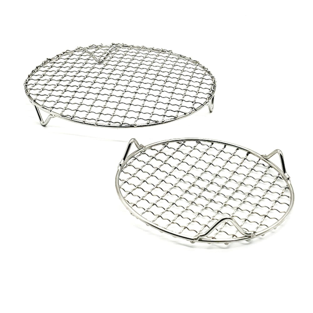 2Pcs Round Cooling Rack for Baking Sheet for Versatile Cooking Rack ...