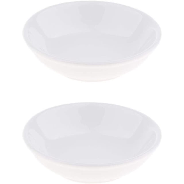 2Pcs Round Replacement Ceramic Dish 3.8 Inch for Electric Oil ...
