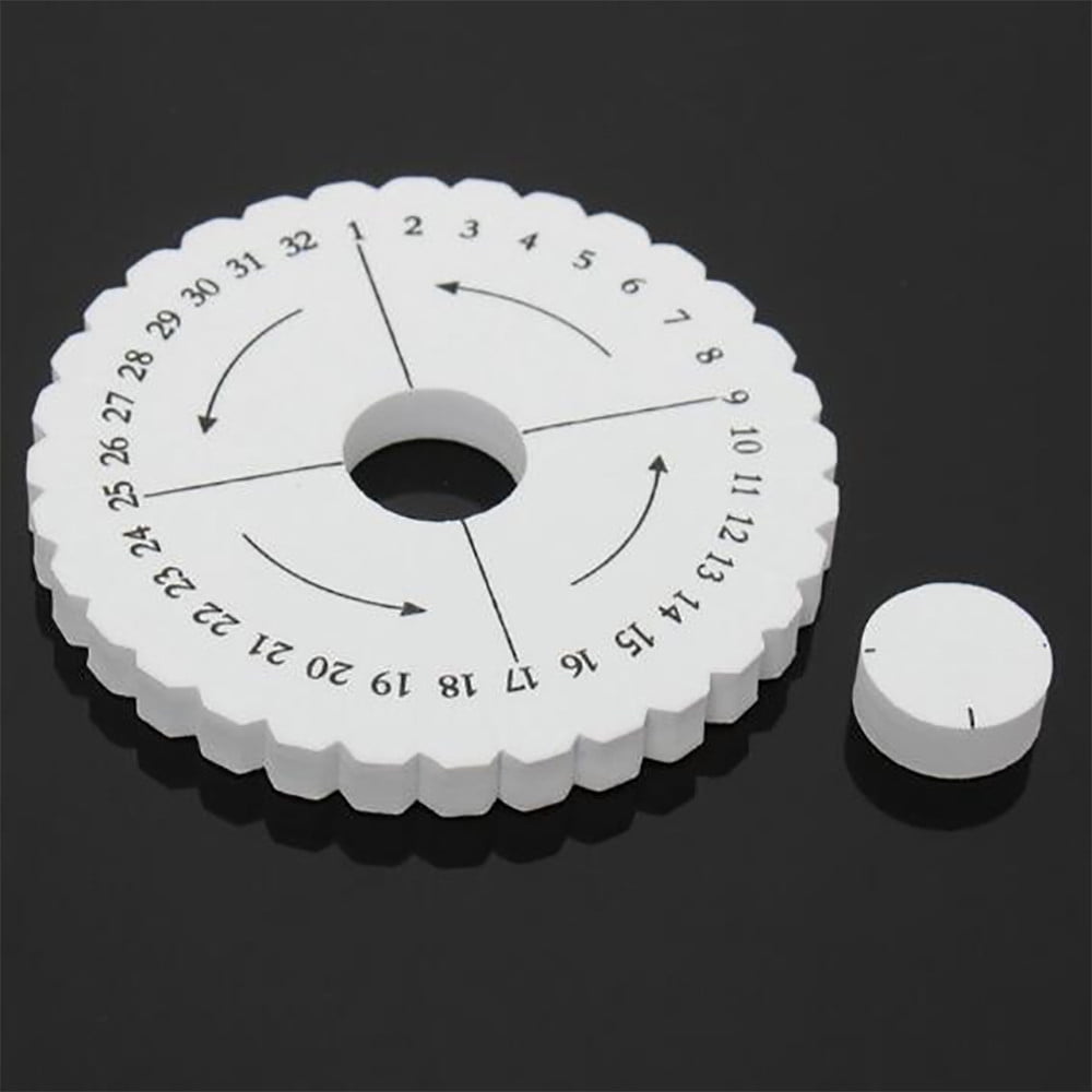 2Pcs Round Square Kumihimo Beading Cord Disc Disk Braiding Plate DIY ...