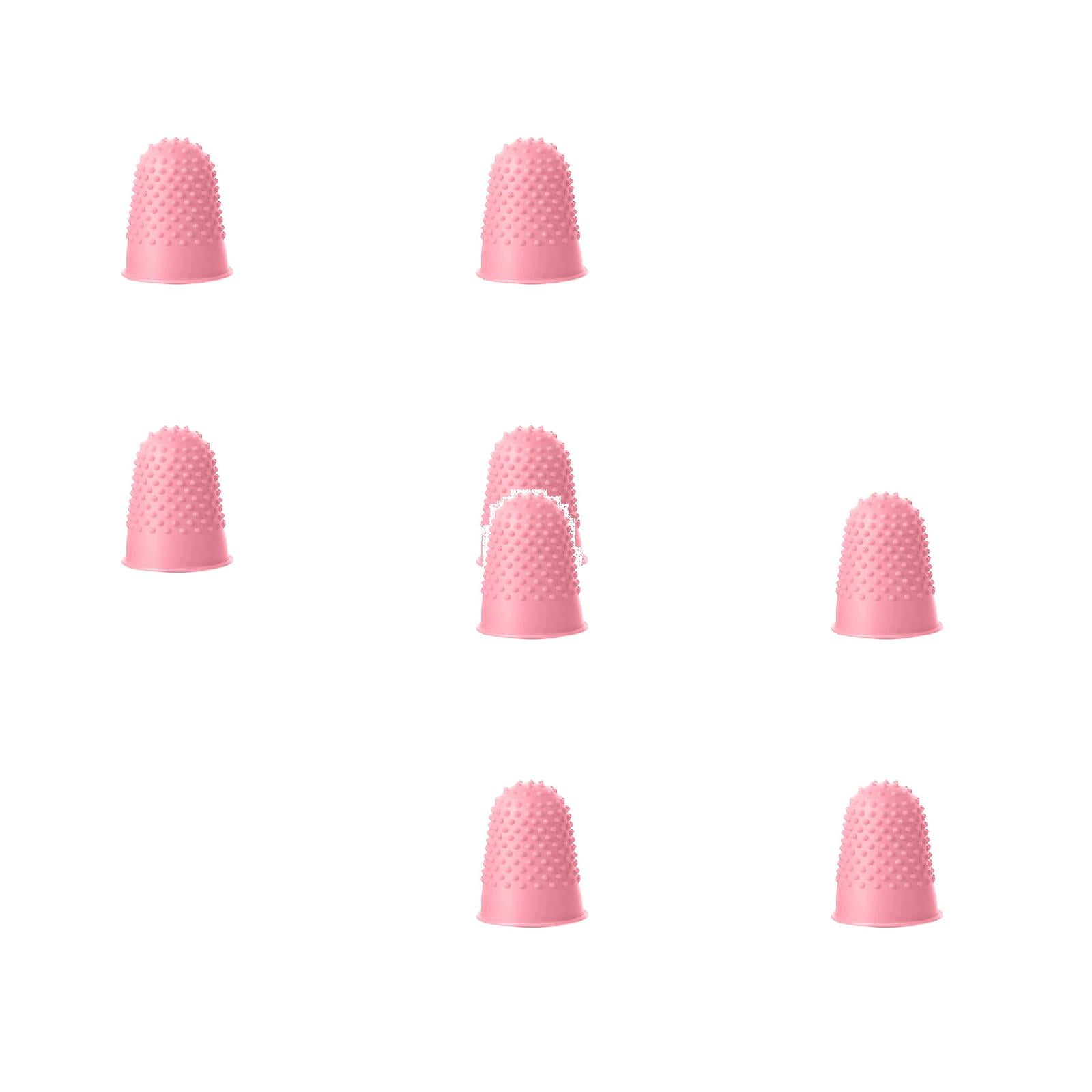 2Pcs Rubber Fingers Tip Pads Grips For Counting Collating Writing ...