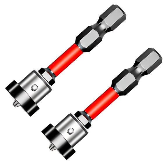 2Pcs S2 PH2 Screwdriver Bit Set - High Torque Impact Resistant, Strong ...