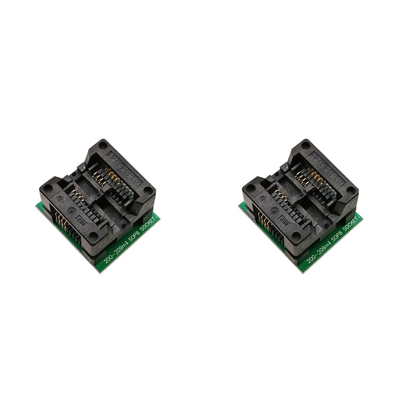 2Pcs SOP8 to DIP8 SOP8 Turn DIP8 SOIC8 to DIP8 IC Socket Programmer ...