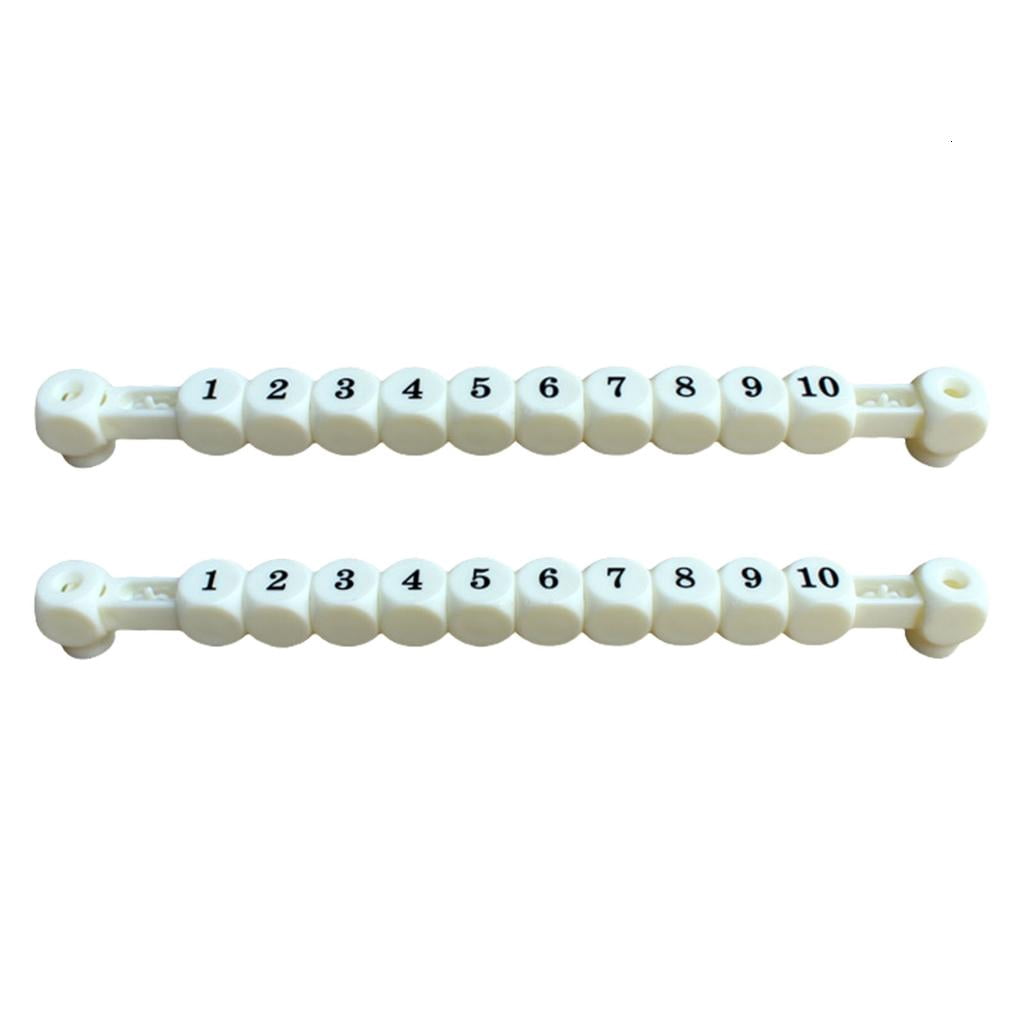 2Pcs Score Keepers Table Football Counter 10 Numbers Scoring Score ...