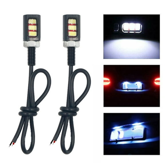 License Plate Bolt Light