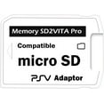 2Pcs Sd2Vita Pro Adapter 3.0 Compatible with Ps Vita 3.60 Henkaku Micro ...