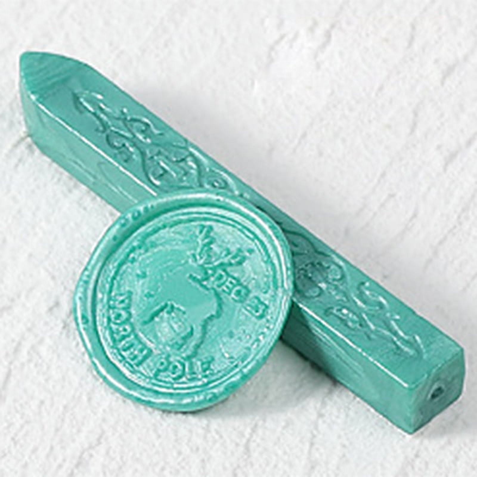 2Pcs Seal Stamps Wick Sticks Sealing Wax Vintage Ancient Craft For ...