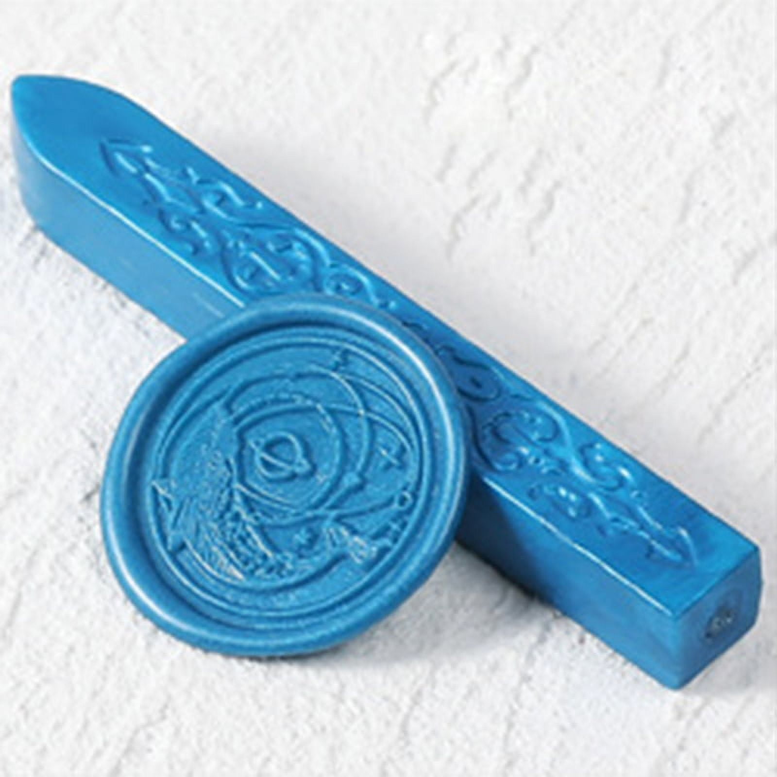 2Pcs Seal Stamps Wick Sticks Sealing Wax Vintage Ancient Craft For ...