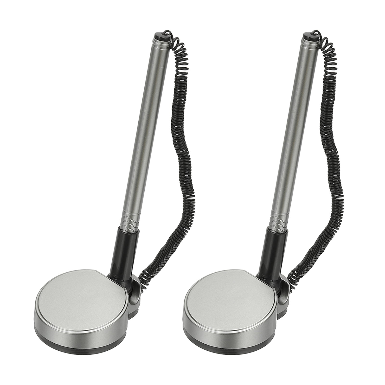 2Pcs Secure Pen with Adhesive Chain and Security Pen Holder, Reception ...