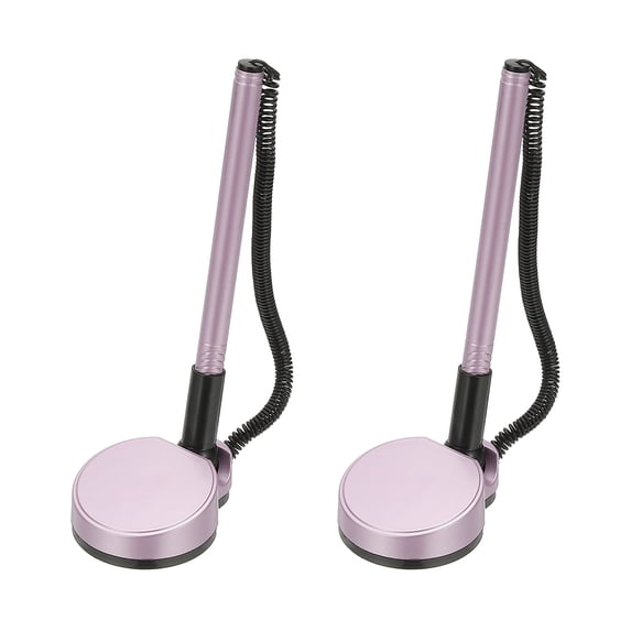 2Pcs Secure Pen with Adhesive Chain and Security Pen Holder, Reception ...
