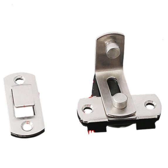 2Pcs Secure Sliding Door Lock Untarnished Clip For Barns Pet Enclosures ...