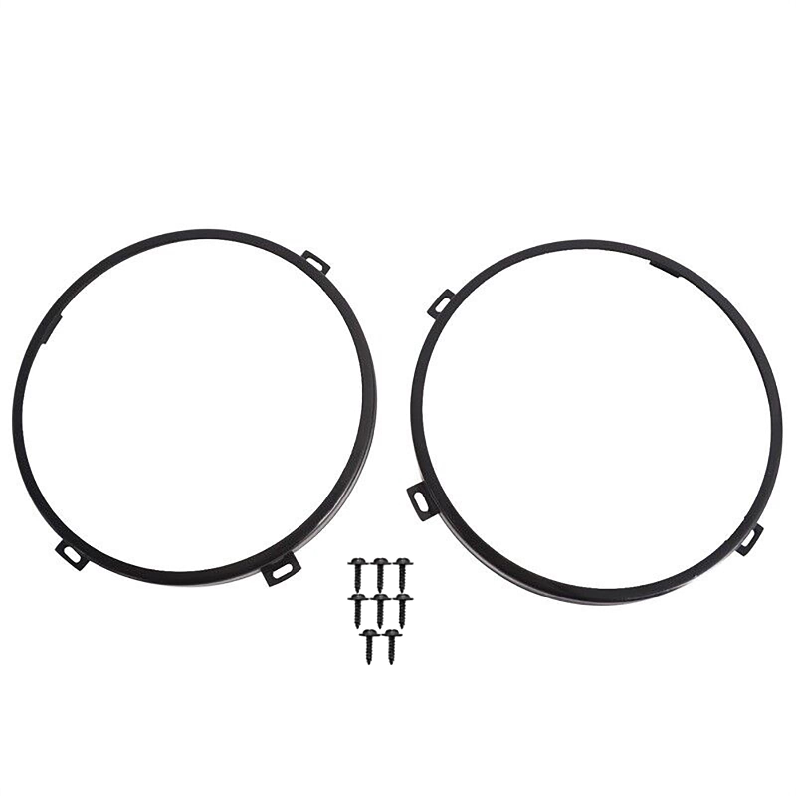 2Pcs Securely Fix LED Headlights with Round Headlight Mount Bracket ...