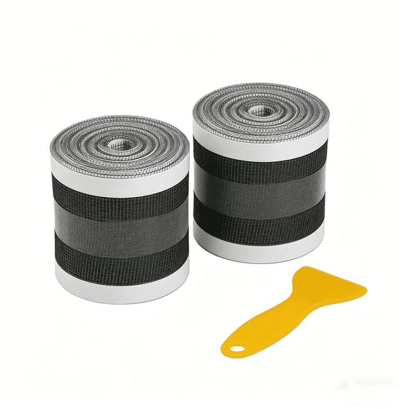 2Pcs Self Adhesive Fiberglass Window Screen Repair Tape, 4" x 16 ...